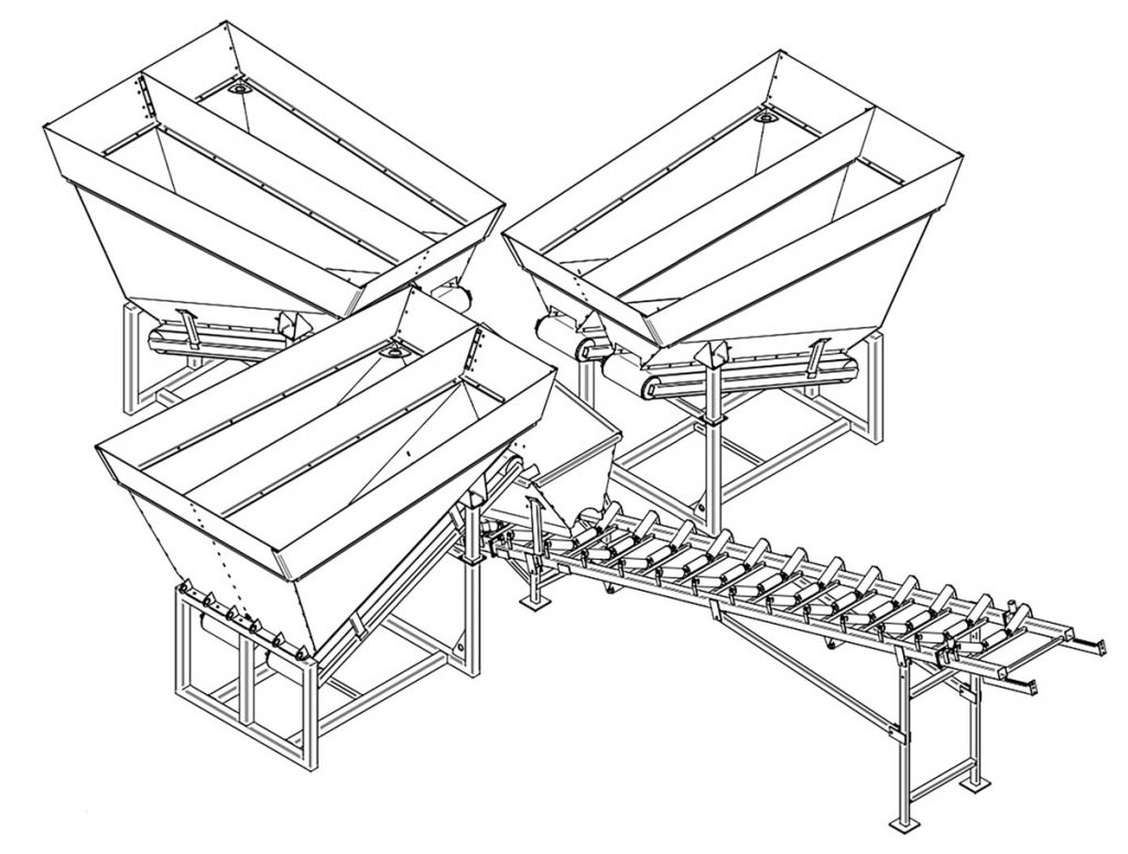 Bulk material dispenser - ConcreteDrive-Thru